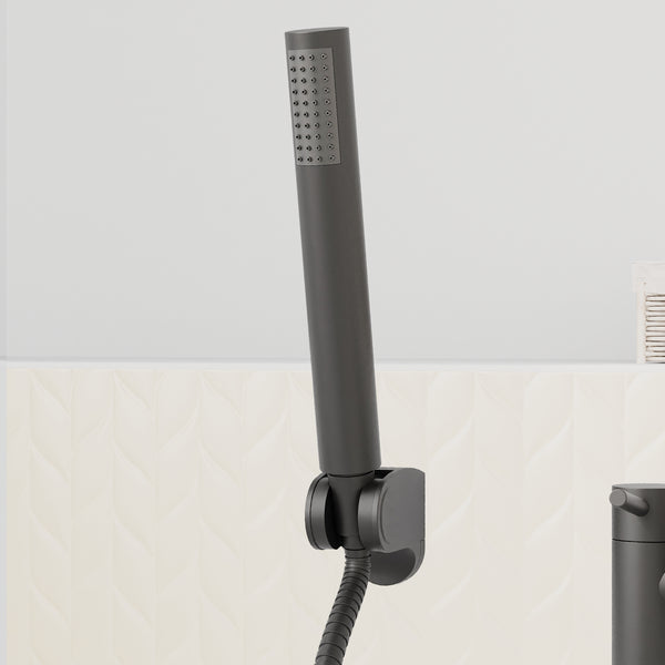 Brantley - Black Mono Basin Mixer Inc P/B Waste and Bath Shower Mixer ...