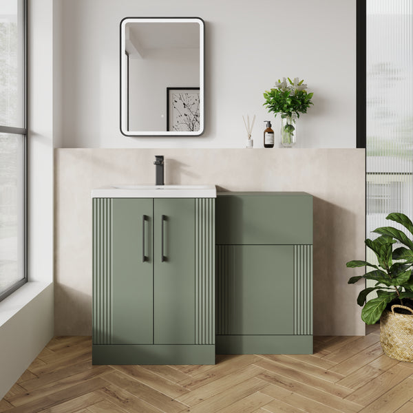 Deco Square 1100mm Combination Packs - Satin Green | welovecouk