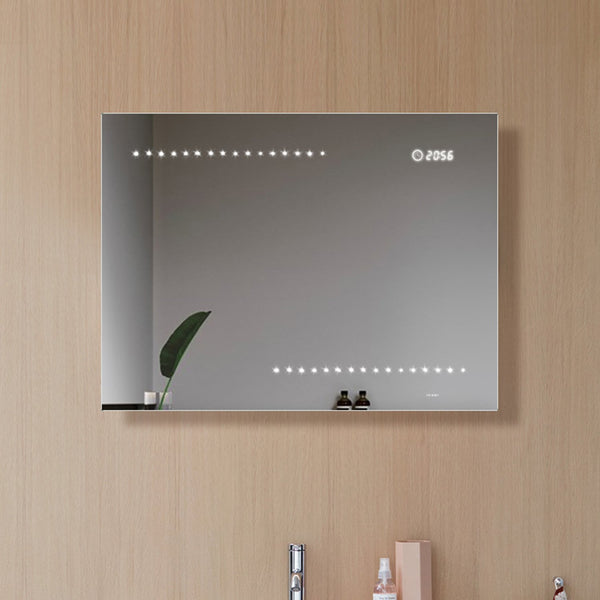 Quay Rectangular LED Mirror - 800 x 600mm | welovecouk