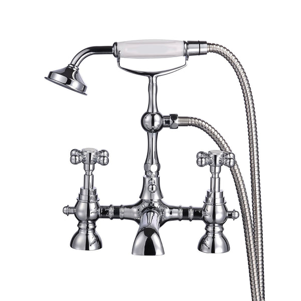 Edwardian Bath Shower Mixer – Chrome | welovecouk