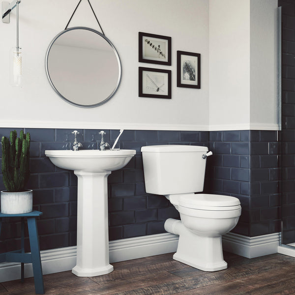 LECICO Saffia Sanitaryware - Close Coupled Cistern | welovecouk