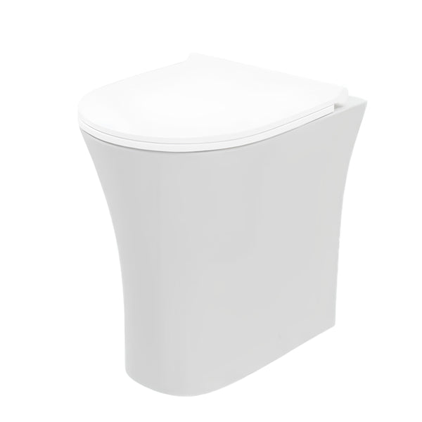 LECICO Shani Round Rimless Sanitaryware - Comfort Height Back To Wall ...