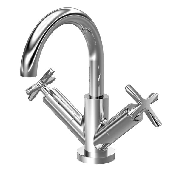 Aztec Mono Basin Mixer - Chrome | welovecouk