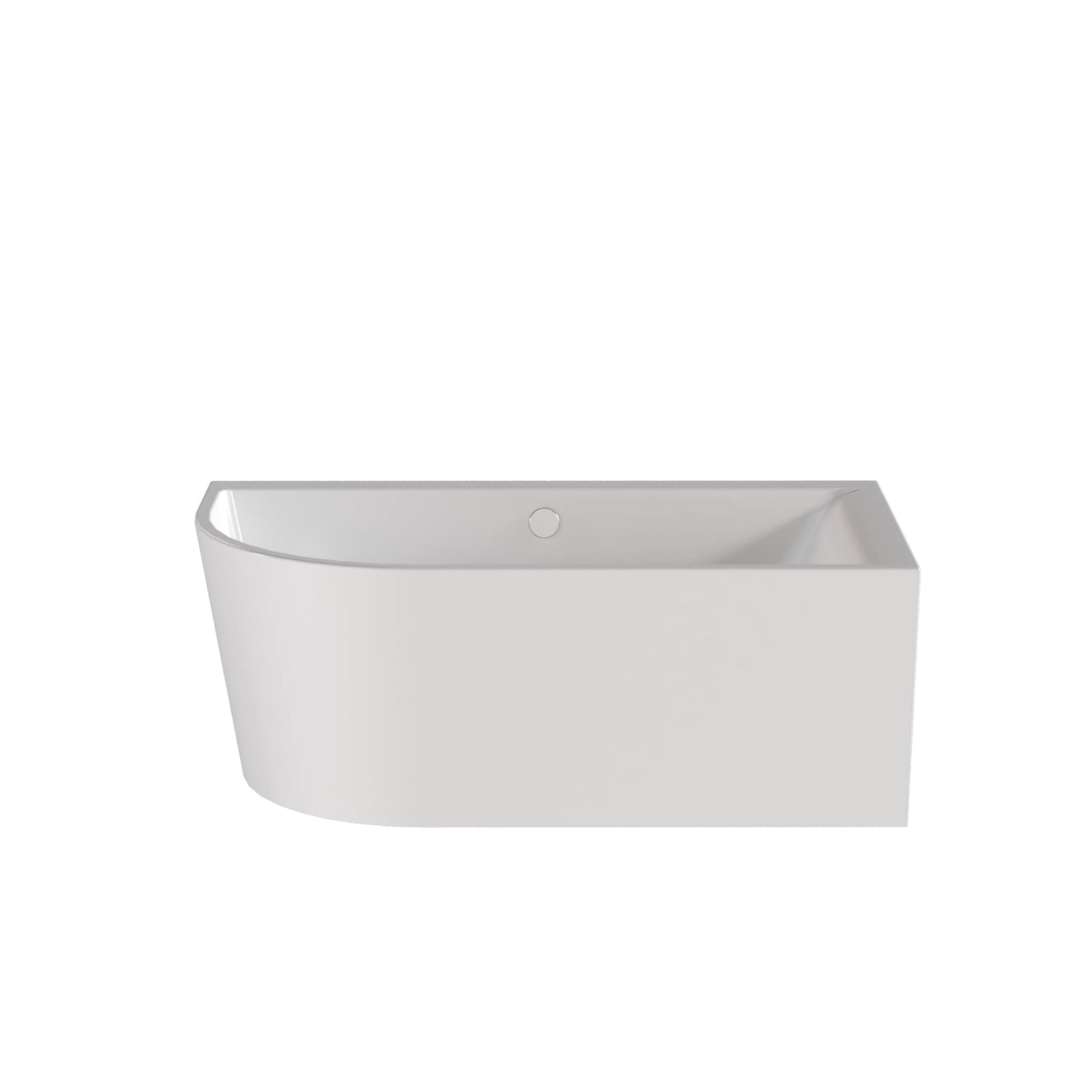 Selsley 1500 Curved Freestanding SUPER DEEP Bath Right Hand | welovecouk