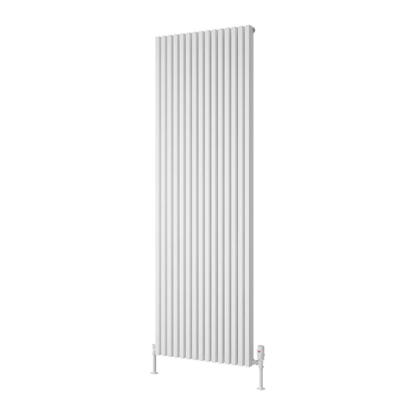 Reina Albano Vertical Aluminium Radiator - 1800 x 590mm - White ...