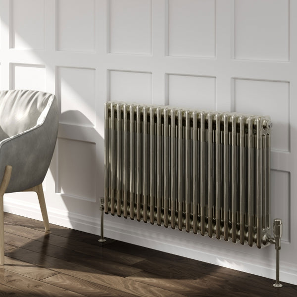 Reina Colona Traditional Column Radiator - 600 x 605mm (Triple ...
