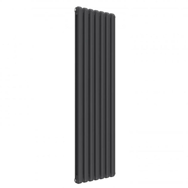 Reina Coneva Vertical Designer Radiator - Anthracite - Various Sizes ...