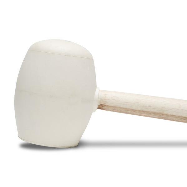 Rubi White Rubber Round Hammer 26.4 oz(750gr) | welovecouk