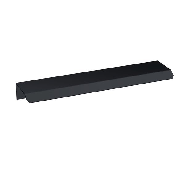 Hudson Reed Finger Pull Handle 150mm - Matt Black | welovecouk