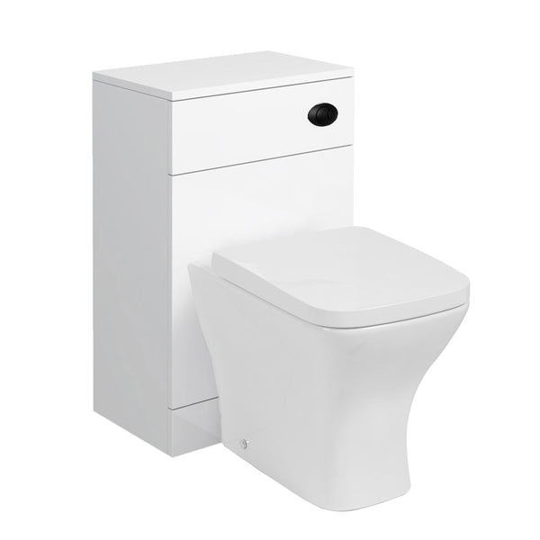 Mayford Matt Black 1700 Complete 950 Combination Shower Bathroom Suite ...