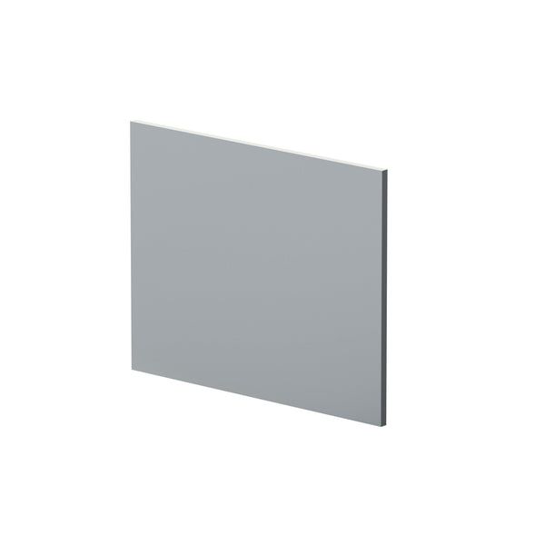 Nuie Elbe/Blocks 700mm Square Shower Bath End Panel - Satin Grey ...