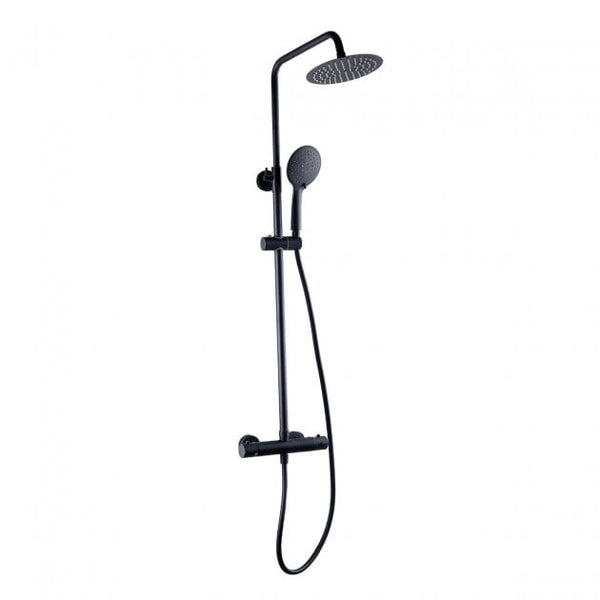 Mayford Matt Black 1700 Complete 950 Combination Shower Bathroom Suite ...