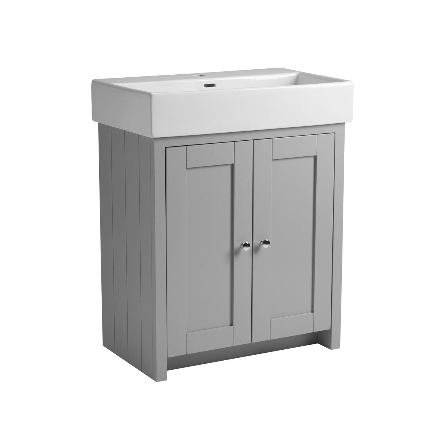 Tavistock Lansdown 700mm Vanity Unit & Basin - Pebble Grey | welovecouk
